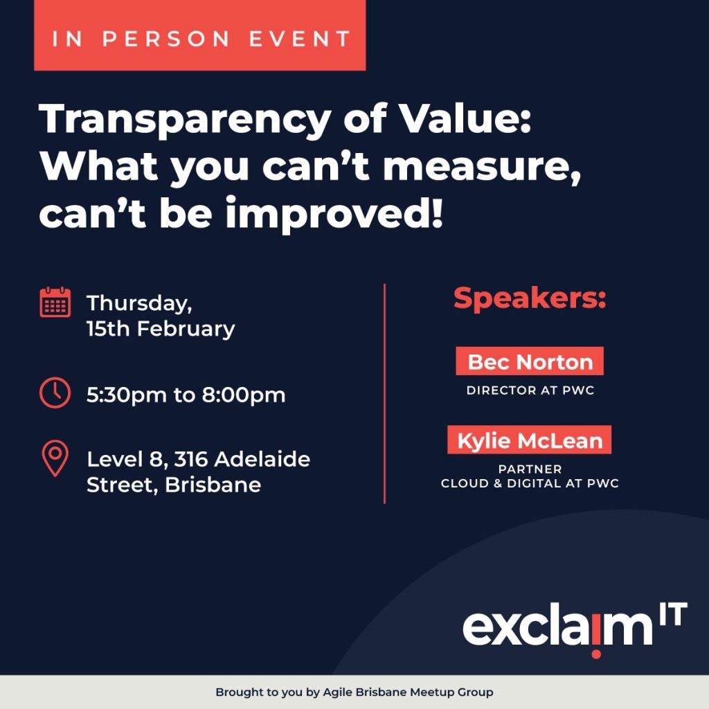 Transparency of Value: What you can’t measure, can’t be improved ...